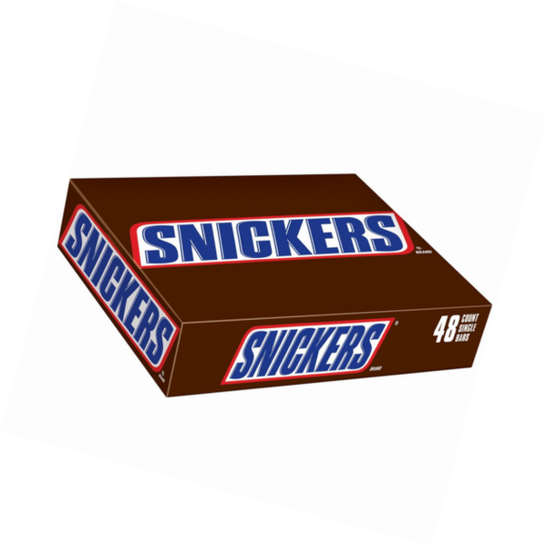 Snickers Single Bar Chocolate Candy - 1.86oz (Pack of 48) for sale ...