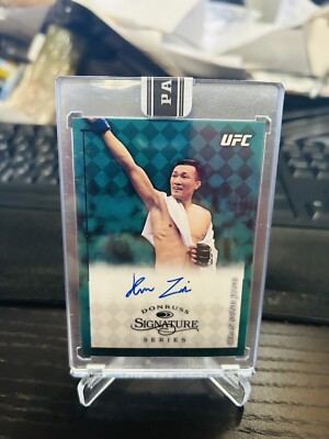 2022 Panini UFC Donruss Signature Series Chan Sung Jung DS-SJ ON CARD ...
