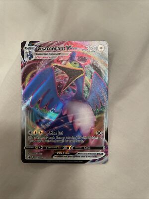 Pokemon Card CRAMORANT VMAX 055/072 Ultra Rare Full Art SHINING FATES ...