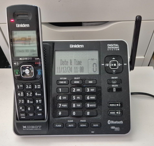 Cordless Phone Uniden XDECT 8355 +3WP Quad Package incl 1 outdoor w ...