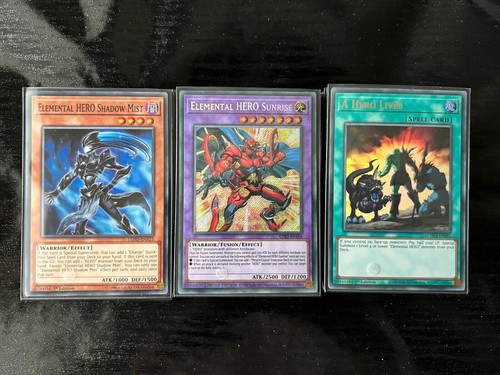 Yugioh Complete Hero Deck! Wake Up Shining Neos Dark Law Liquid **HOT ...