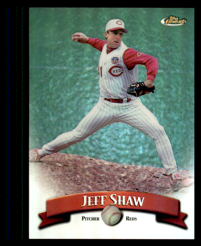 1998 Finest Jeff Shaw No-Protectors Refractors #128 Cincinnati Reds | eBay