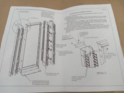Chatsworth CPI 30095-703, 45U 6" Master Cabling Section Double-sided ...