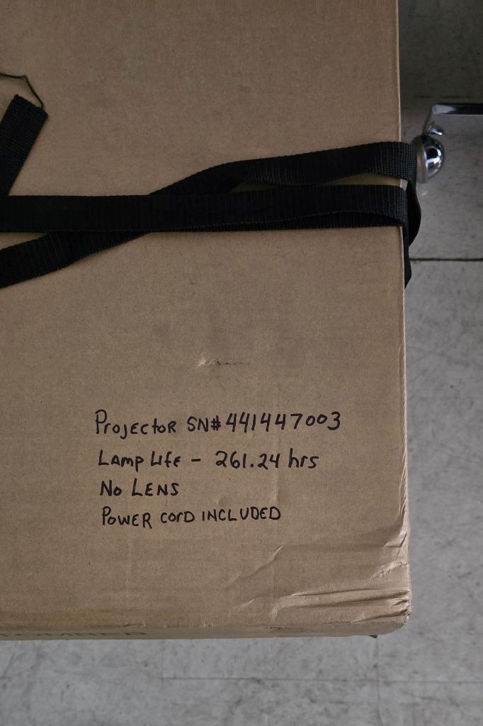 Christie Roadster HD20K-J 3DLP HD Projector, No Lens, 20K Lumens Low ...