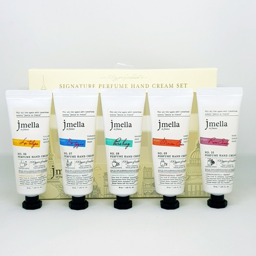Jmella Signature Perfume Hand Cream Set 50ml x 5pcs Anti Aging Moisture ...