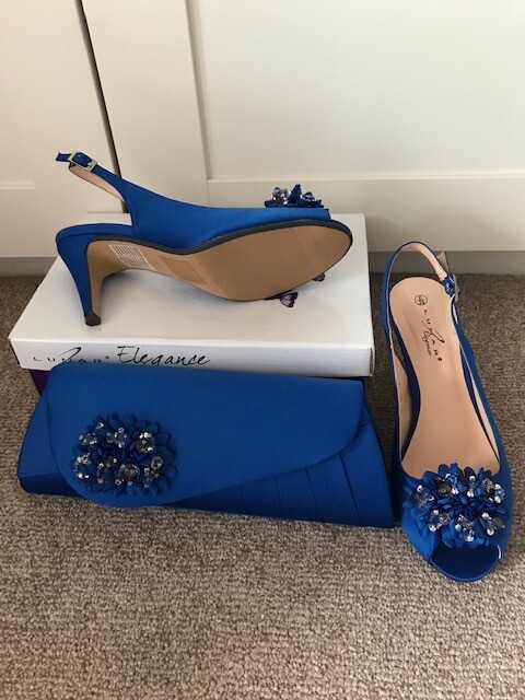 Jacques Vert Mother Of The Bride/Groom Outfit Size 10, Shoes, Bag and ...