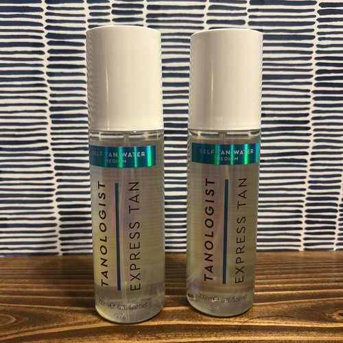 Tanologist Express Tan Medium Self Tan Water - 6.76 fl.oz( Lot of 2) | eBay