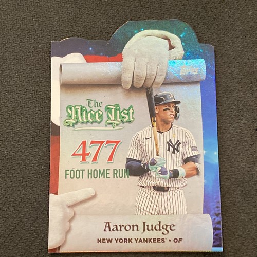 2025 Topps Holiday Aaron Judge Making The Nice List #MNL-20 | eBay