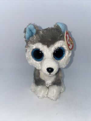 TY Beanie Boos 6" SLUSH Husky Dog Plush Stuffed Animal Toy MWMTs Ty ...