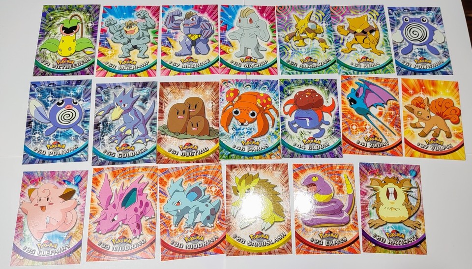 Lot of 41: Pokemon TV Animation Edition Cards w/ Holos Topps 1999 | eBay