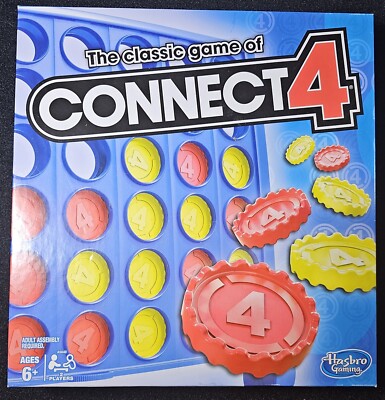 Hasbro CONNECT 4 - Classic Four in a Row Board Game 2020 | eBay