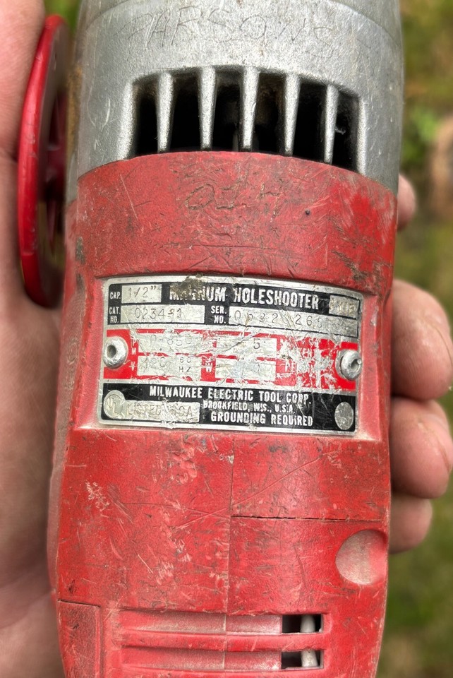 Milwaukee 0234-1 - 1/2" Drive, Magnum Drill Corded 5.4 Amp Variable ...