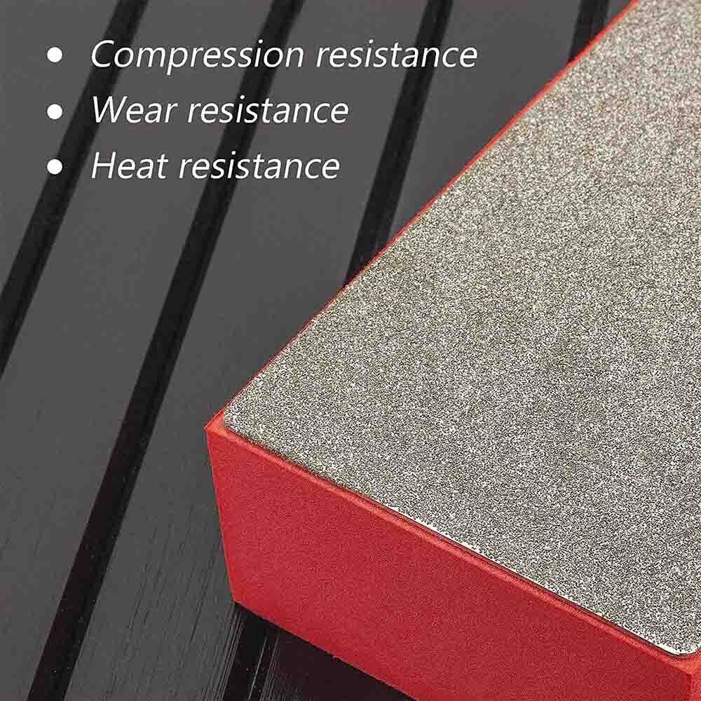 4PCS Glass Diamond Block Ceramic Sanding Pads Hand Grinding Abrasive ...