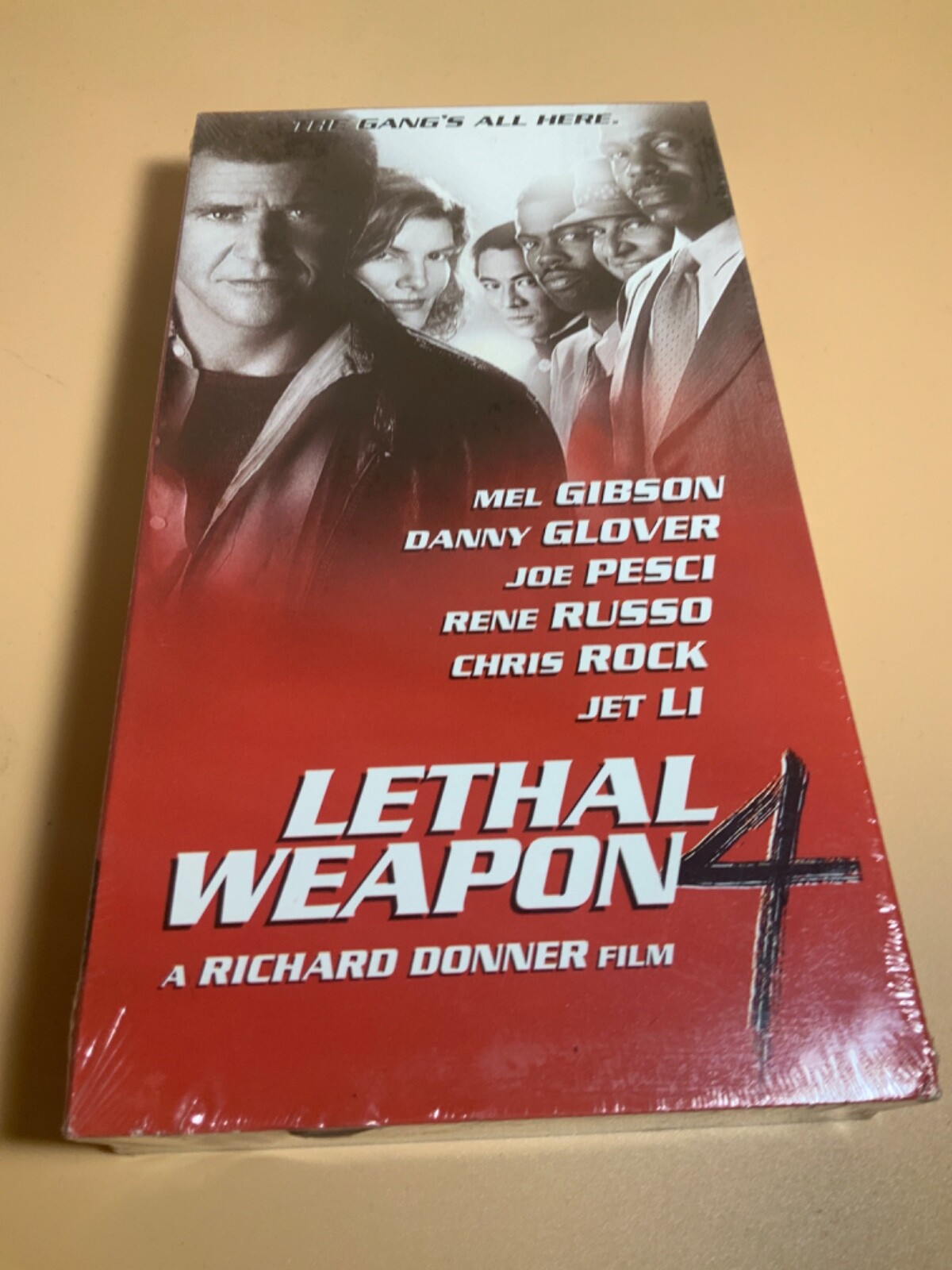 Lethal Weapon 4 (VHS, 1998) Factory Sealed New Tape First Print Mint ...