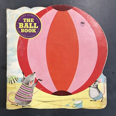 THE BALL BOOK-A GOLDEN SHAPE BOOK-GOLDEN BOOKS-PAPERBACK-1964 | eBay