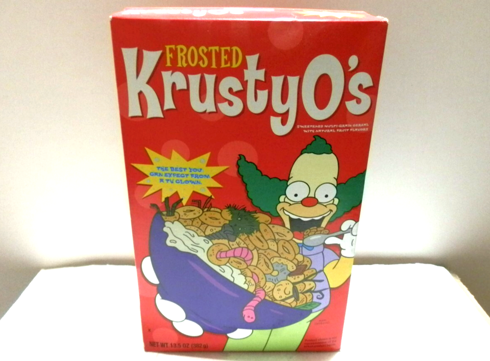 The Simpsons Movie Kwik E Mart Frosted Krusty O's Cereal | eBay
