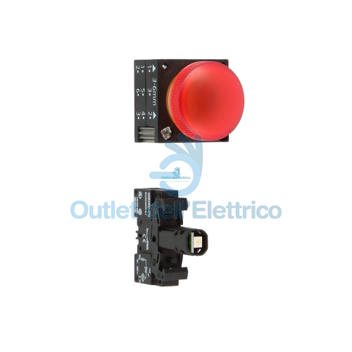 Siemens 3sb32446aa20 Indicator Bright Red LED 24vac | eBay