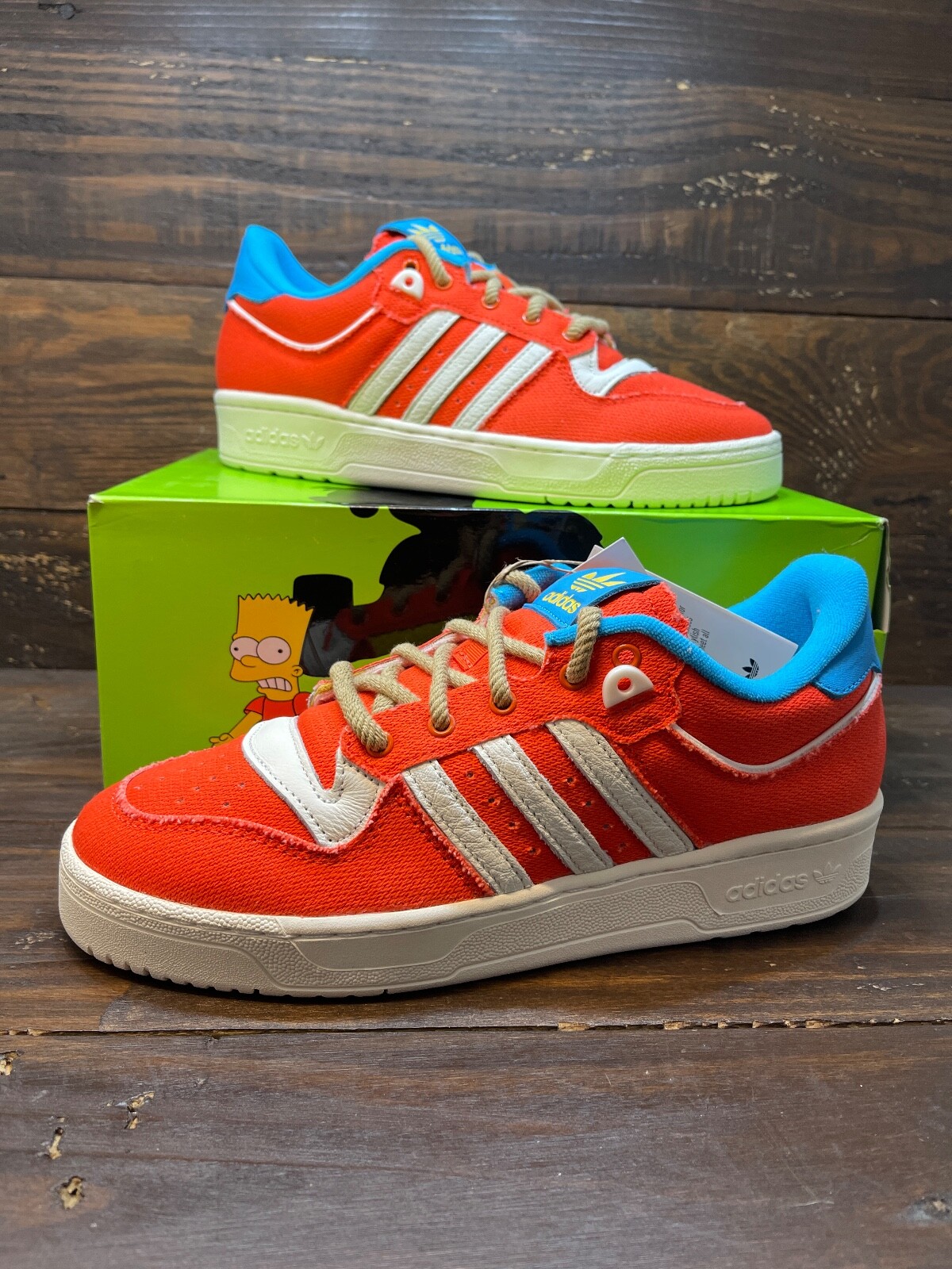 Adidas Simpsons Rivalry 86 Low Treehouse of Horror IE7180 Shoe Sneaker ...