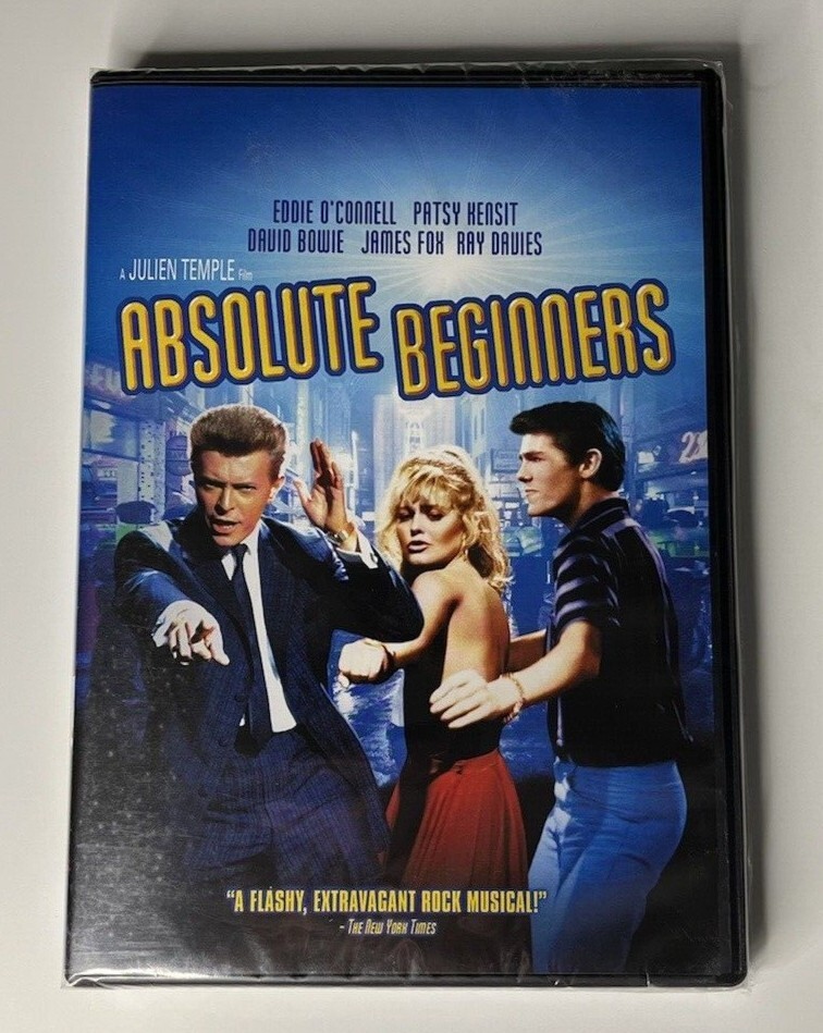 Absolute Beginners (DVD, 1986) 2021 Release, David Bowie, Brand New ...