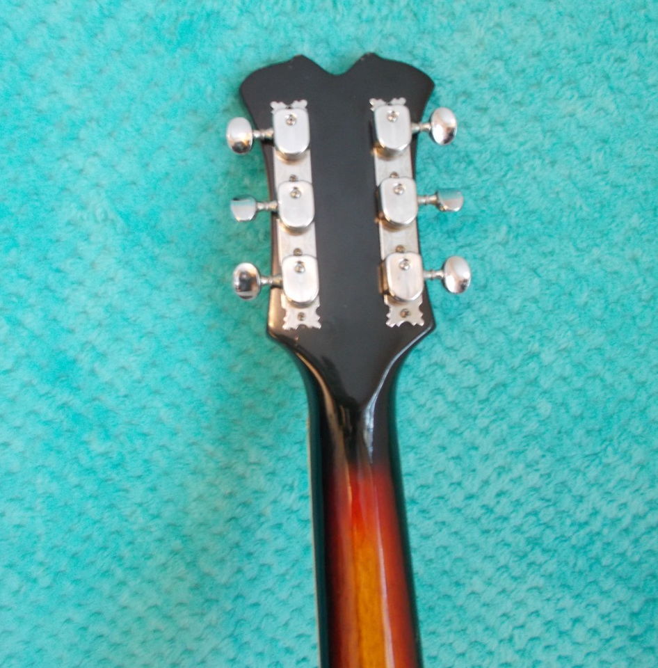 LYLE Vintage 1960's electric guitar 335 Style Sunburst looks great as ...