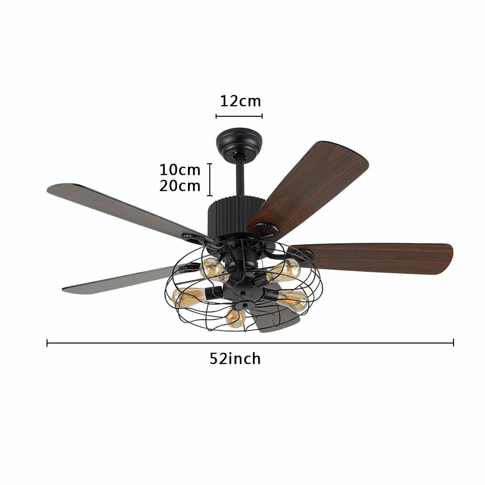 Edison Bulb Ceiling Fan | Shelly Lighting