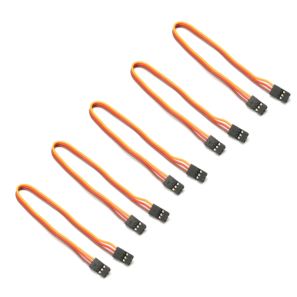 3x Servo Patch Kabel 50cm Patchkabel Servokabel Male JR Stecker zu ...
