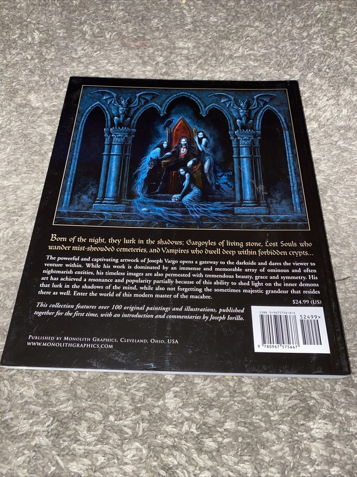 Born of the Night: The Gothic Fantasy Artwork of Joseph Vargo ...