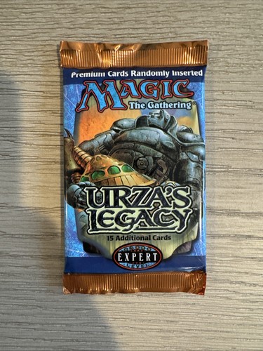 Magic The Gathering Urza’s Legacy Sealed Booster Pack MTG NEW English ...