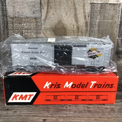 KMT Kris Model Trains Falstaff Brewery Beer Advertising O Gauge Boxcar ...
