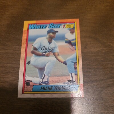 Nice 1990 Topps Frank Thomas 1st Round Draft Picks Rookie #414 | eBay