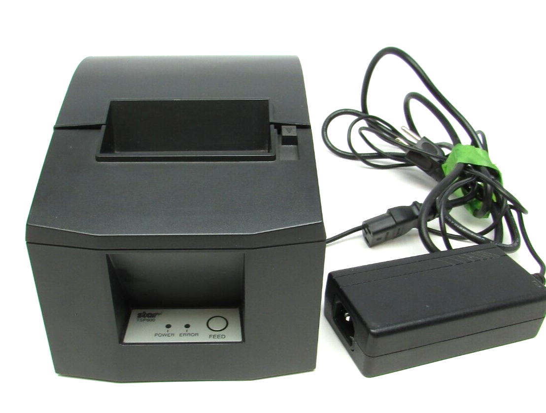 Star Micronics Point of Sale Thermal Receipt Printer with Power Supply ...