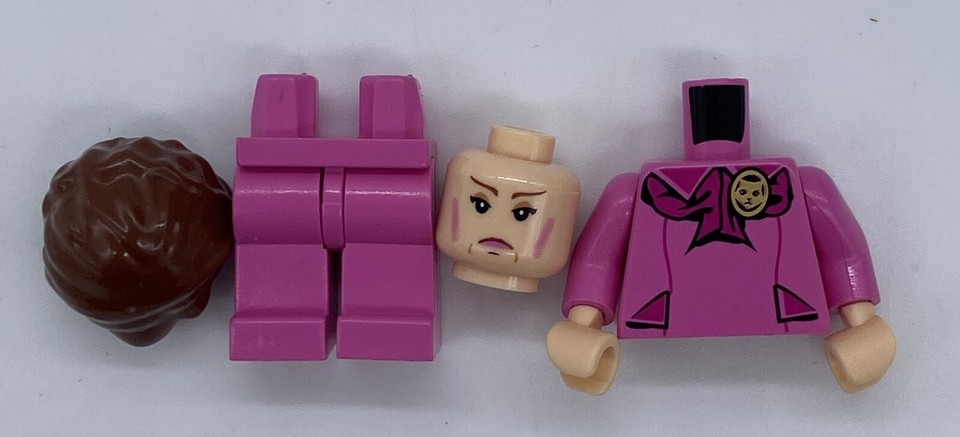LEGO Harry Potter Professor Dolores Umbridge HP080 minifigure 2007 5378 ...