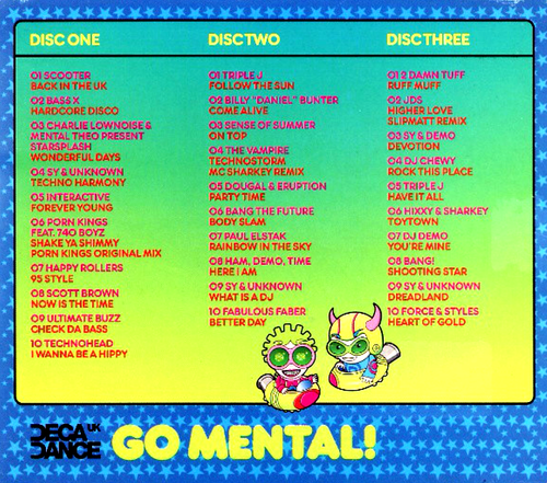 HARDCORE - 3 X CDS OLDSKOOL RAVE & HAPPY HARDCORE - DOUGAL HIXXY SY ...