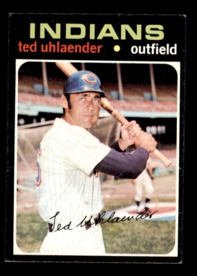 1971 Topps Baseball #347 Ted Uhlaender EX *d7 | eBay