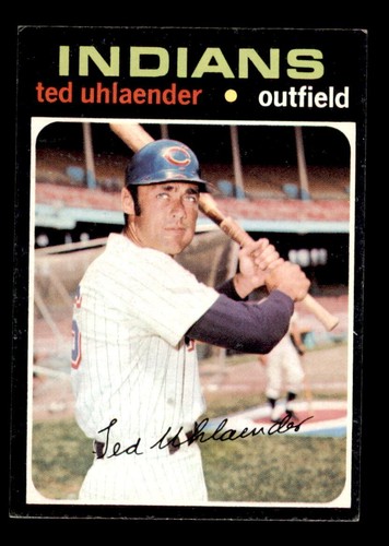 1971 Topps Baseball #347 Ted Uhlaender EX *d7 | eBay
