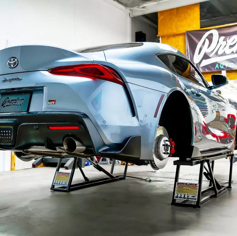 Luxury Garage Car Lifts 6T Four Post Lift |MoT Lifts | Boston Garage