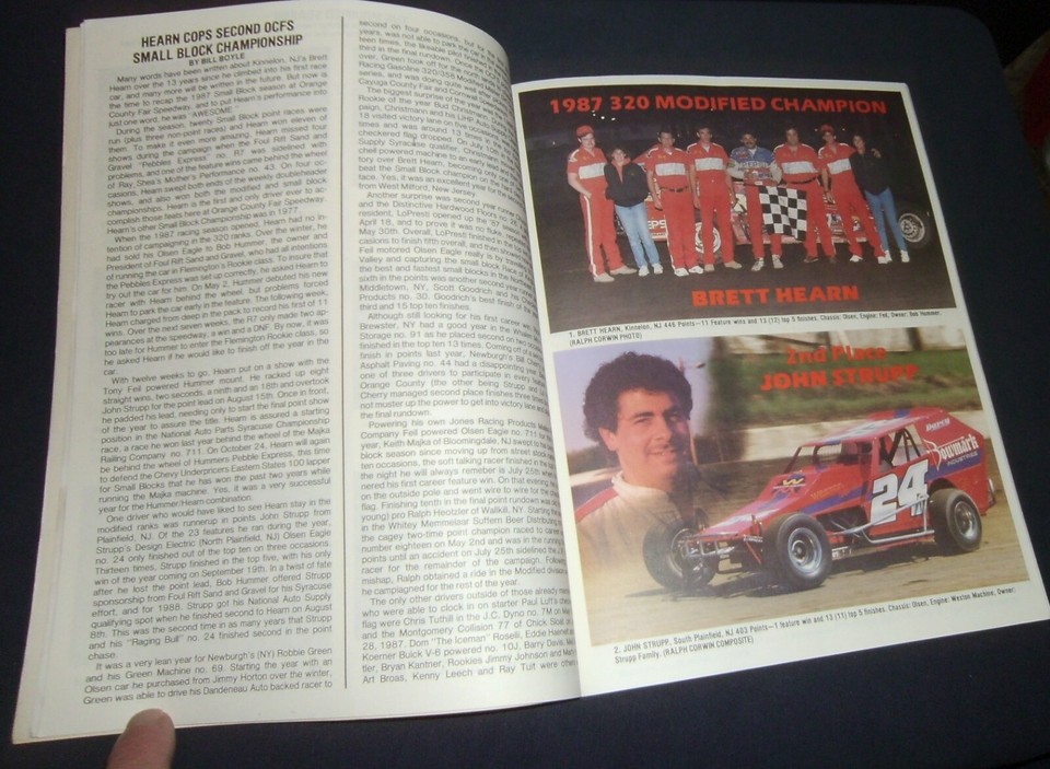 1987 Orange County Fair Speedway Eastern States 200 Dirt Modified ...