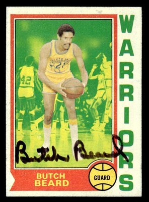 1974 Topps Basketball #67 Butch Beard Signed Autograph (no COA) *d2 | eBay