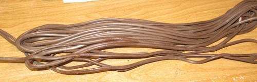 HOOK UP WIRE- TWO STRAND- SOLID - BROWN- EXC. - HB16 | eBay