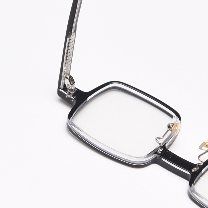 Personality Retro Hand Made Eyeglass frames Square Glasses Acetate ...