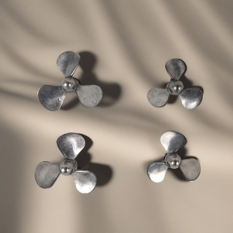 3 Blades RC Boat Metal Propeller D30/34/38/42/46mm Brass Props M4 mm ...