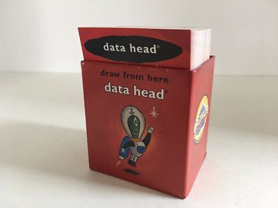 Cranium Game Replacement Parts Data Head Cards Red Box Deck | eBay