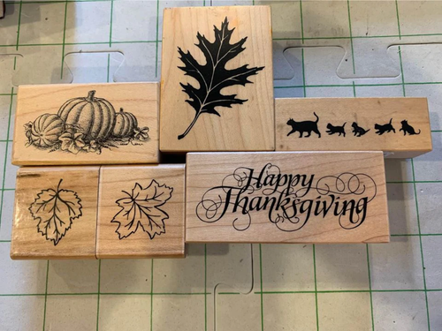 Fall Rubber Stamp Set #19 | eBay