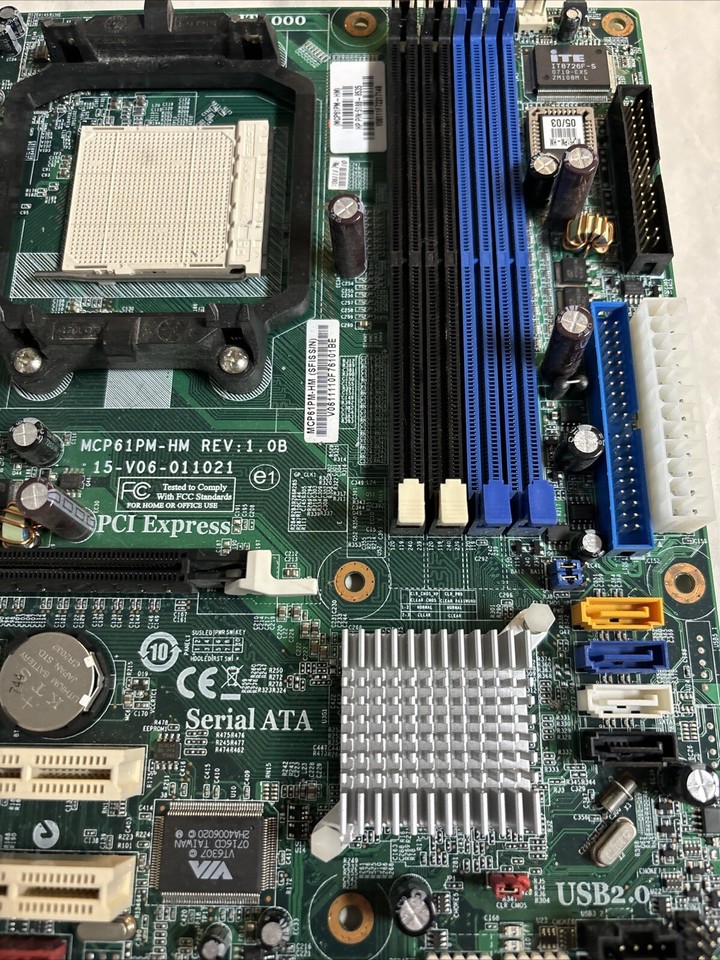 HP 5188-8535 HT2000 MCP61PM-HM AMD AM2 Main System Motherboard @MB163 ...