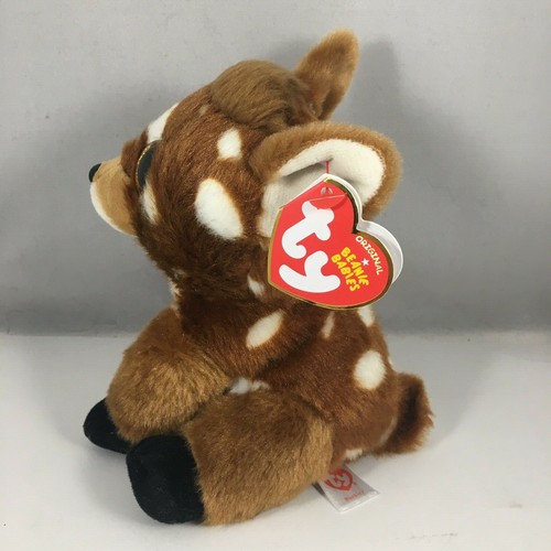 New 2020 TY Beanie Baby 6" BUCKLEY the Deer Stuffed Animal Toy Plush ...