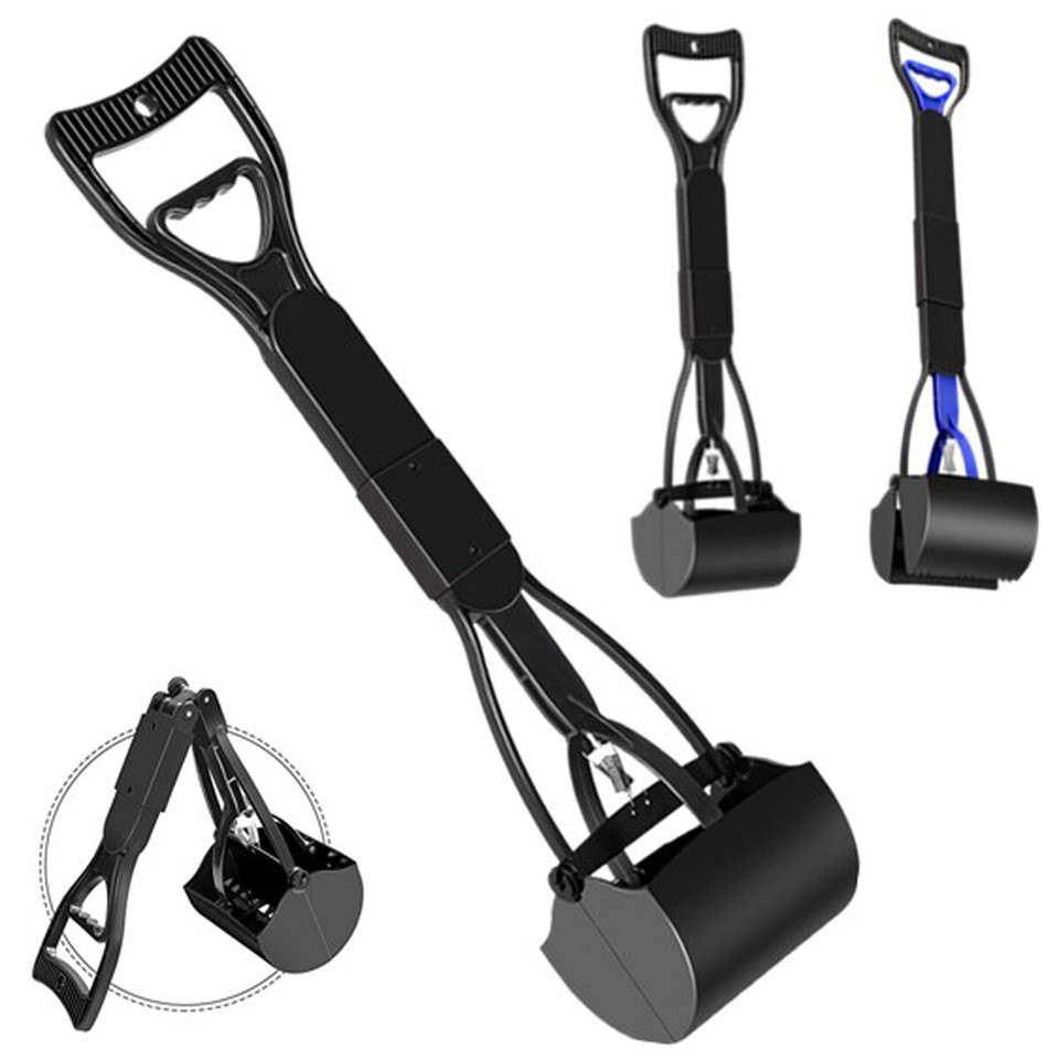 Non-Breakable Pet Dog Pooper Scooper with Handle Portable Scooper Waste ...