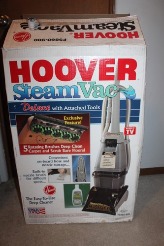 Vintage NOS New old stock Hoover f5860 Upright Carpet Steam Vac Vacuum ...