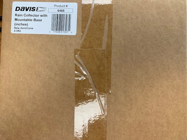 Davis Rain Collector with Mountable Base New AeroCone 6465 | eBay
