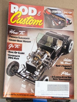 ROD & CUSTOM Magazine January 2014 - How To French Headlights, Adjust ...