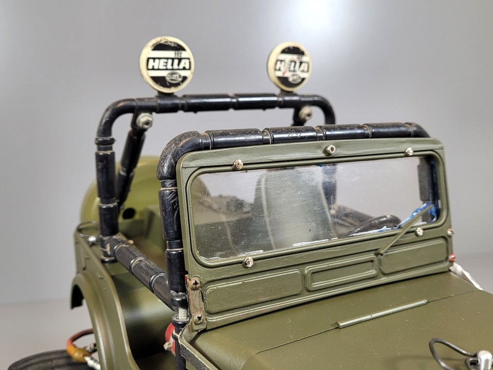 Vintage original 1982 Tamiya 1/10 RC Wild Willy M38 Jeep for Parts or ...